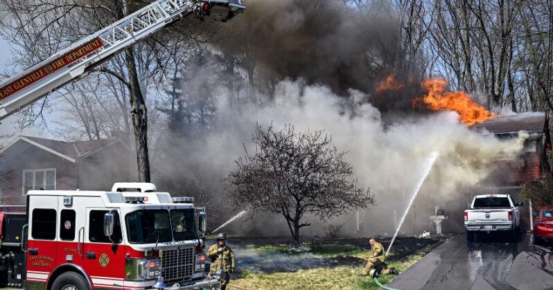 Photos: Fire at Glenville home Thursday | Local News | dailygazette.com