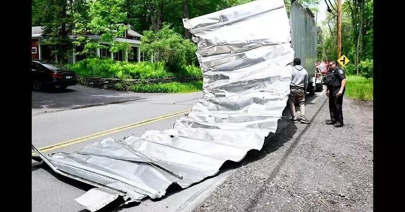 Glenville railroad bridge struck by box truck Thursday — Maple Avenue ...