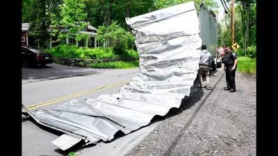 Glenville railroad bridge struck by box truck Thursday — Maple Avenue ...