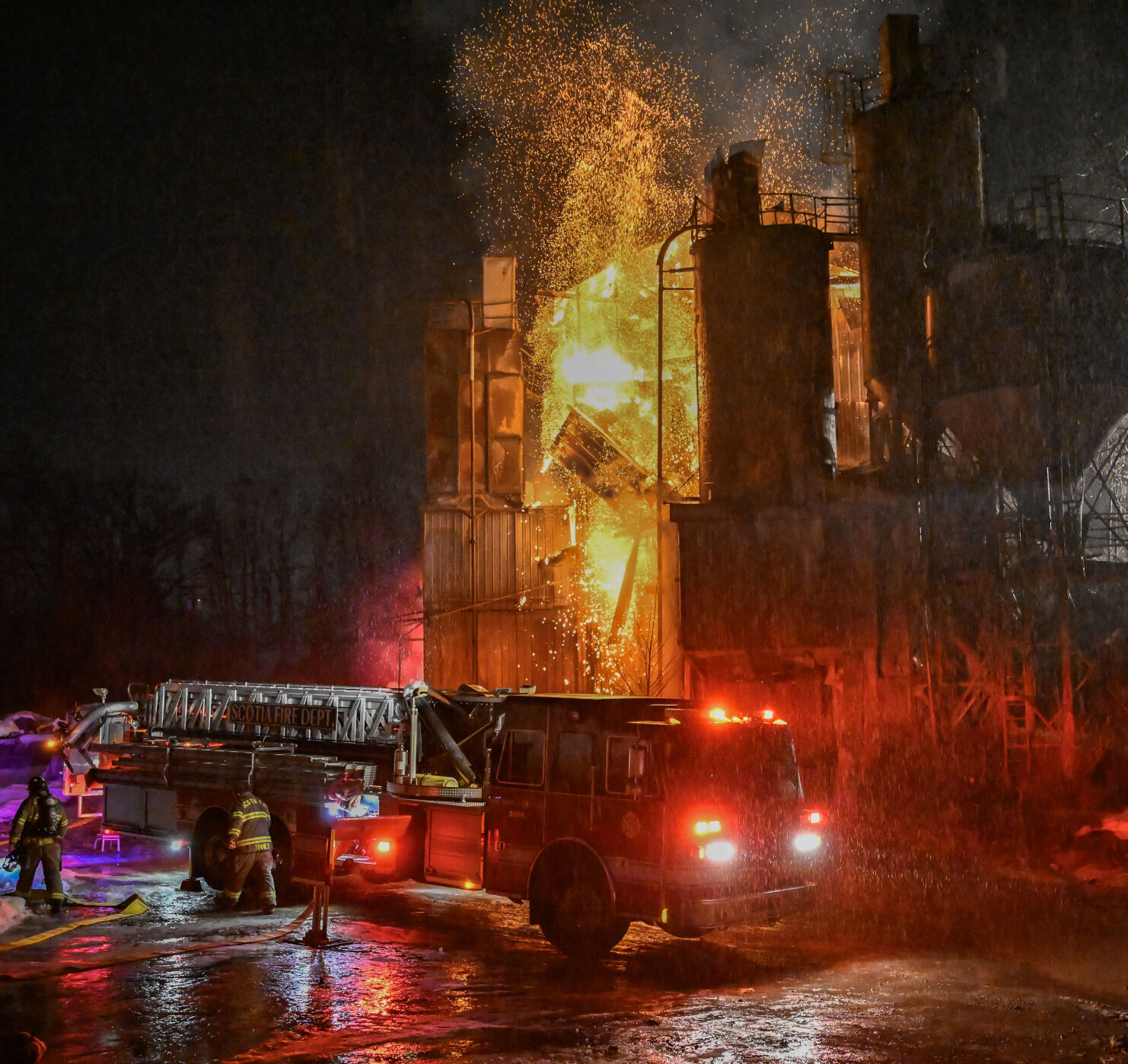 Cranesville Block Glenville site damaged again by fire | Fire ...