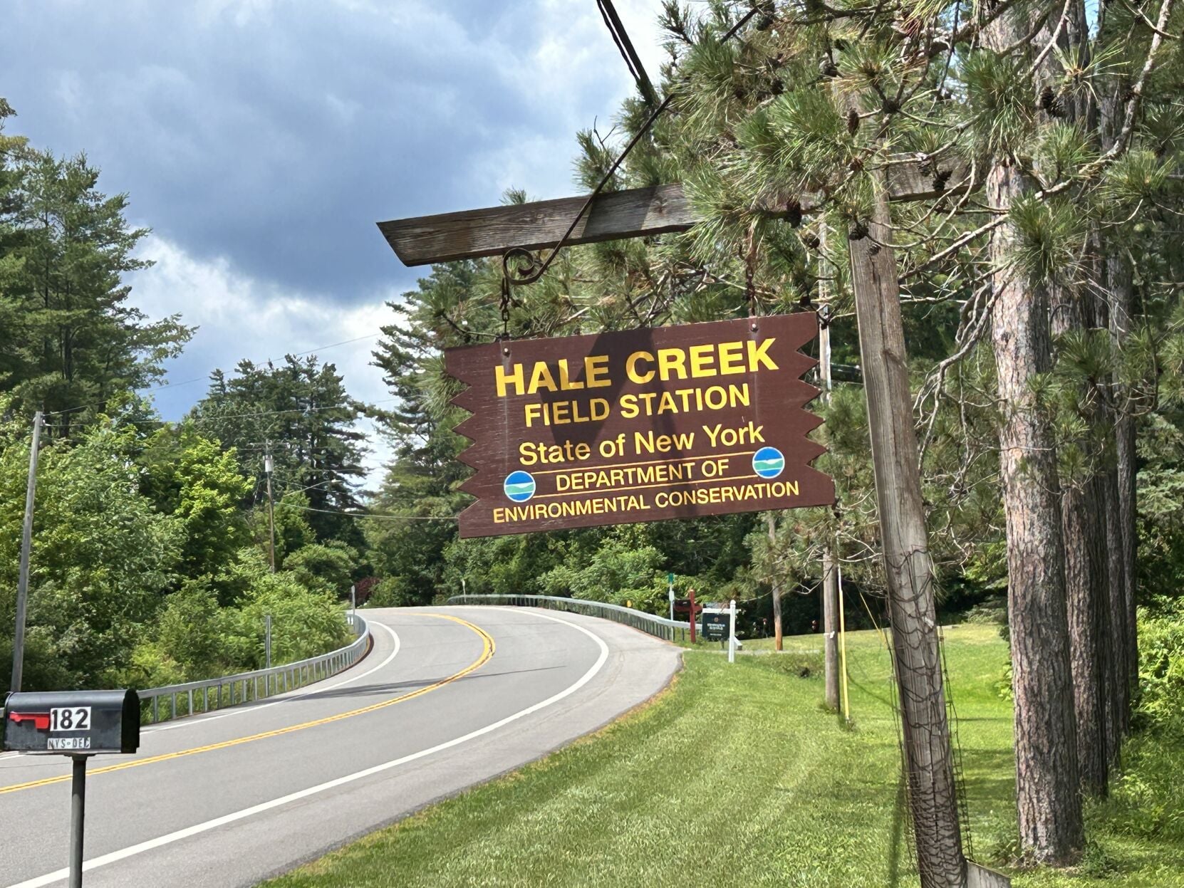 HFM BOCES students install wildlife signs on Hill Creek property ...