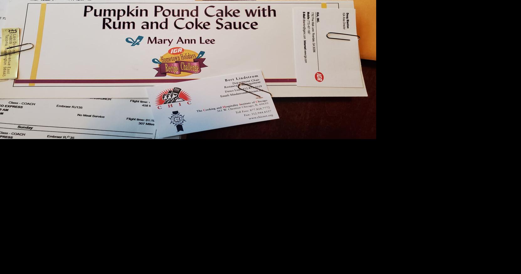 Revisiting an IGA cooking contest win | Daily Gazette Food & Drink ...