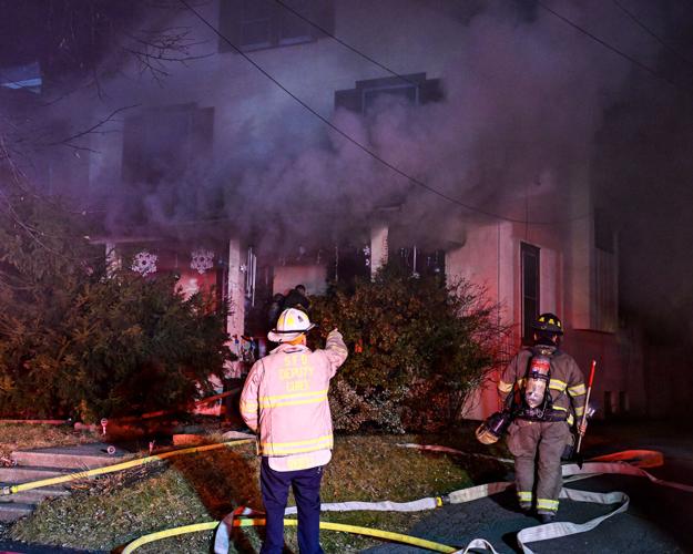 One injured in early Thursday Schenectady fire (w/5 photos) | Local ...