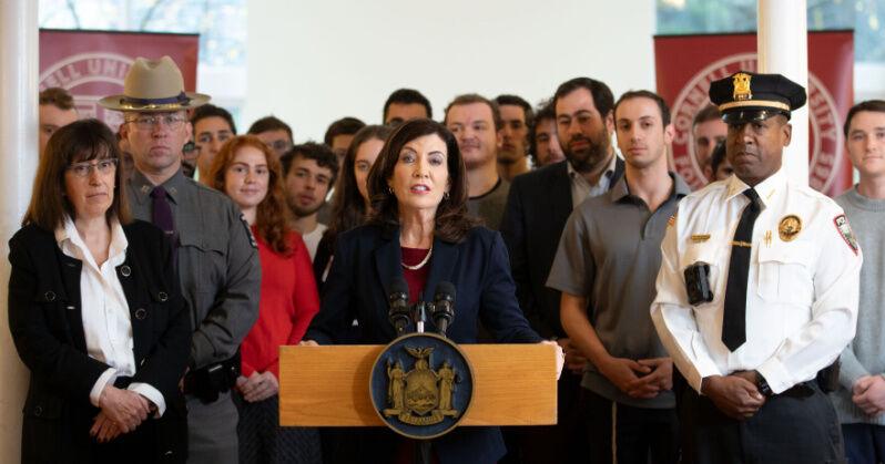 In wake of antisemitic threats at Cornell, Hochul announces increased ...