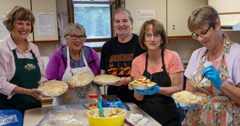 Photos: Rotterdam United Methodist Church Fall Festival pie baking ...