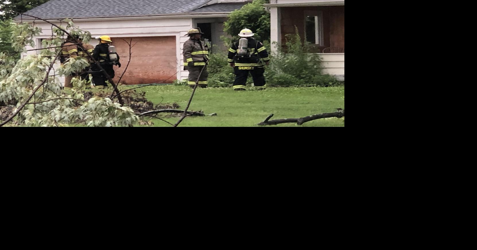 Livingston family displaced after lightning sparks fire | Columbia ...