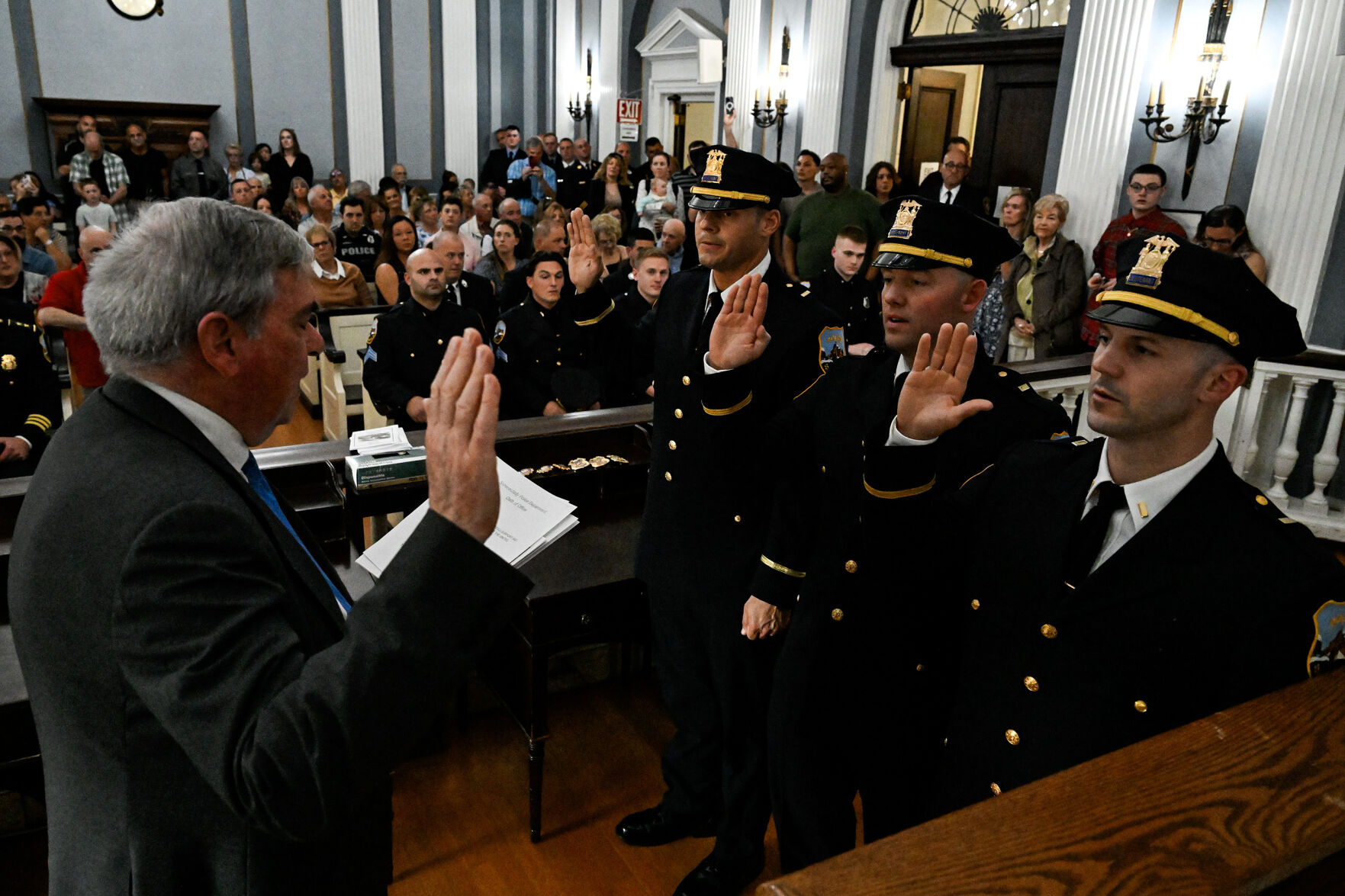 Photos: Schenectady police, fire promotion ceremony | Local News ...