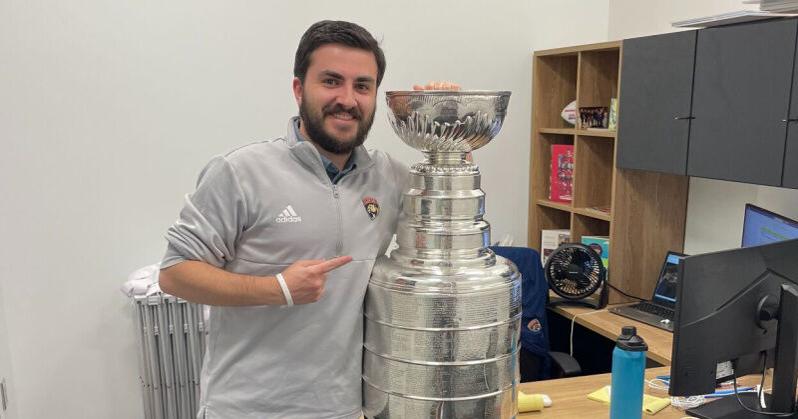 Photos: Union grad Tommy Harding with Stanley Cup | Photo Galleries ...