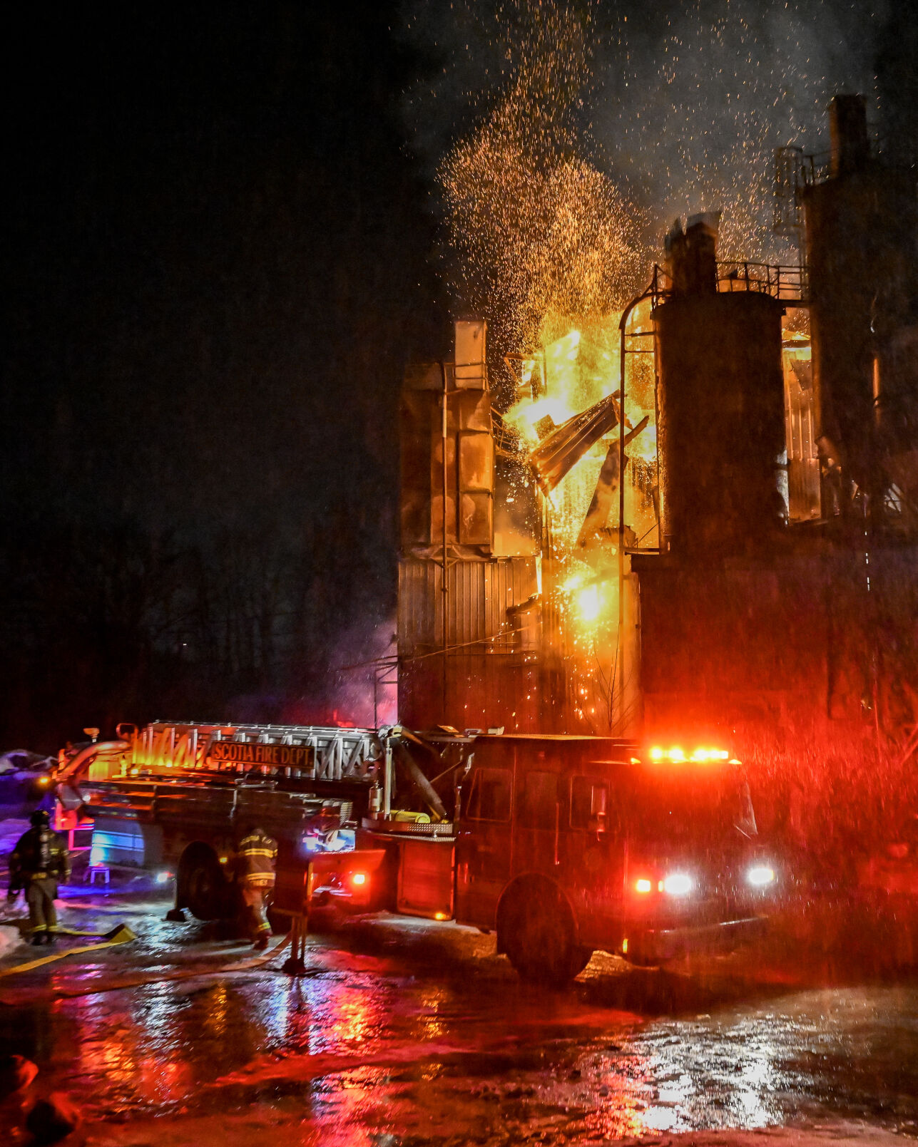 Cranesville Block Glenville site damaged again by fire | Fire ...