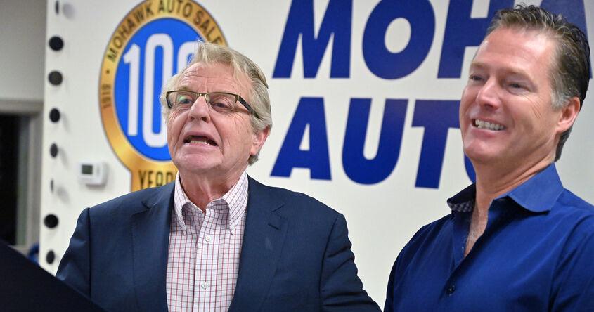 Schenectady’s Mohawk Auto Center, with Jerry Springer in tow ...