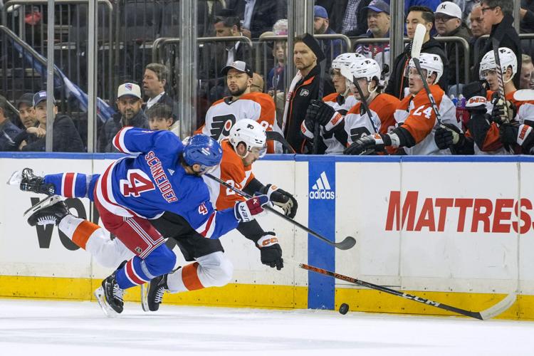 Flyers end 8-game losing streak with 4-1 victory over Rangers ...