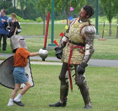 Jousting and sword fights at TH campus | | dailygazette.com