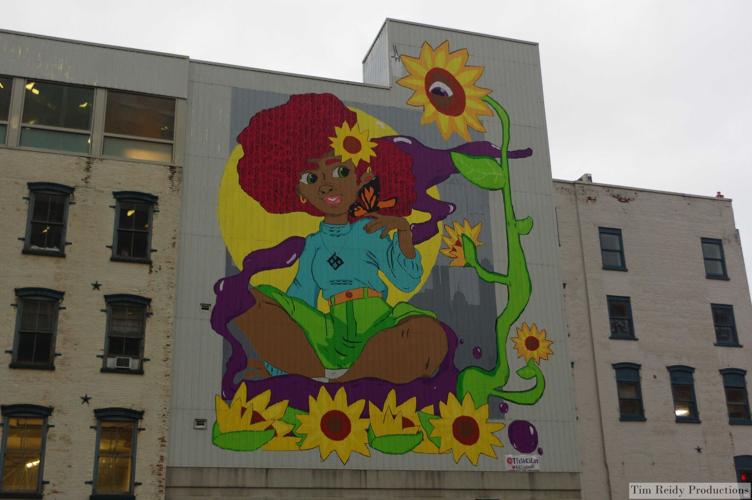 Local Artist, Jade Warrick, contributes huge mural to Capital Walls ...