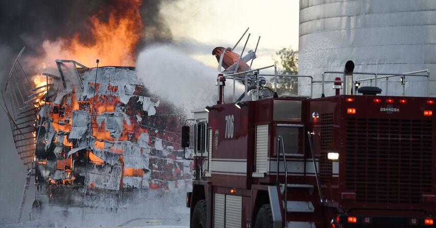 Official: Asphalt plant blast, fire caused by heater | News ...