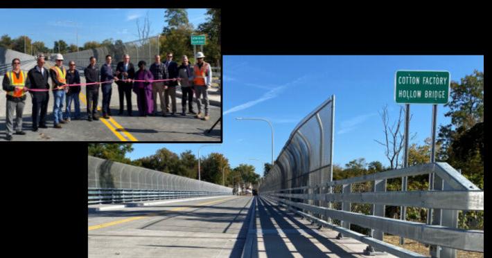 Cotton Factory Hollow Bridge over I-890 in Schenectady reopens ...