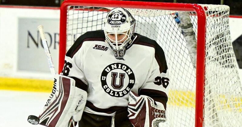 Union men's hockey goalie Chauvette enters transfer portal | Union ...