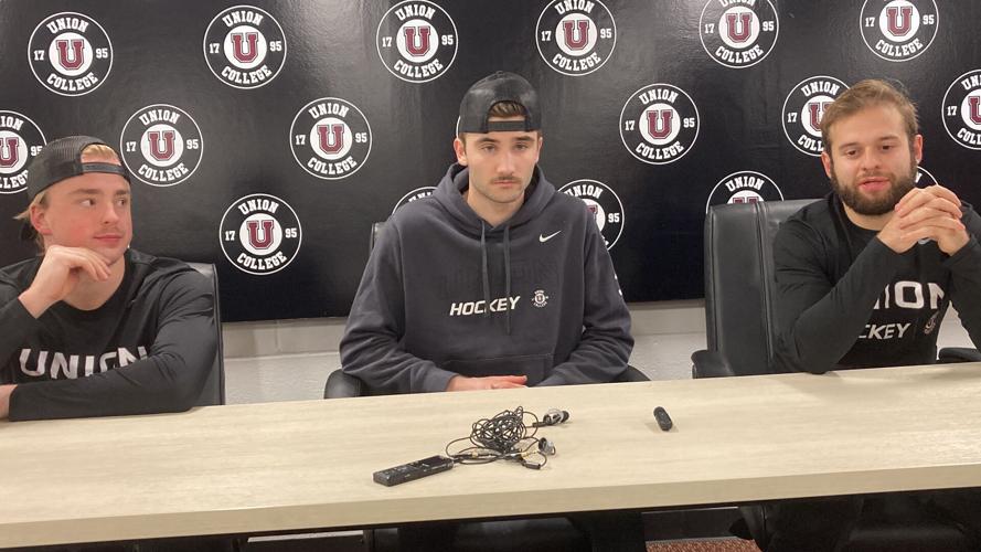 Union men's hockey gives solid 60-minute effort in beating St. Lawrence ...