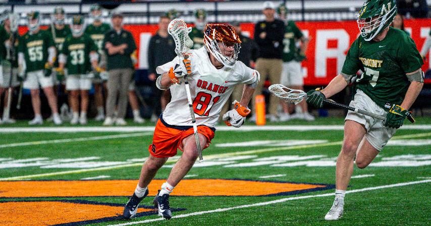 Stringing Sticks: Union graduate Jake Titus fitting in with Syracuse ...