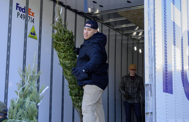 Ellms Farms, FedEx Trees for Troops in 9 photos | Business ...