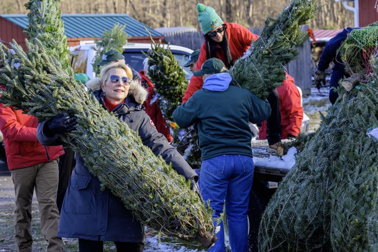 Ellms Farms, FedEx Trees for Troops in 9 photos | Business ...