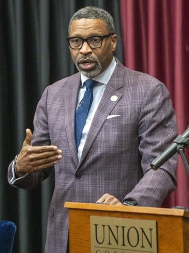 NAACP CEO Derrick Johnson at Union College 1/24/24 | Photo Galleries ...