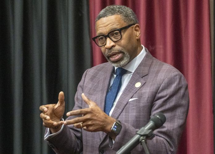 NAACP CEO Derrick Johnson at Union College 1/24/24 | Photo Galleries ...