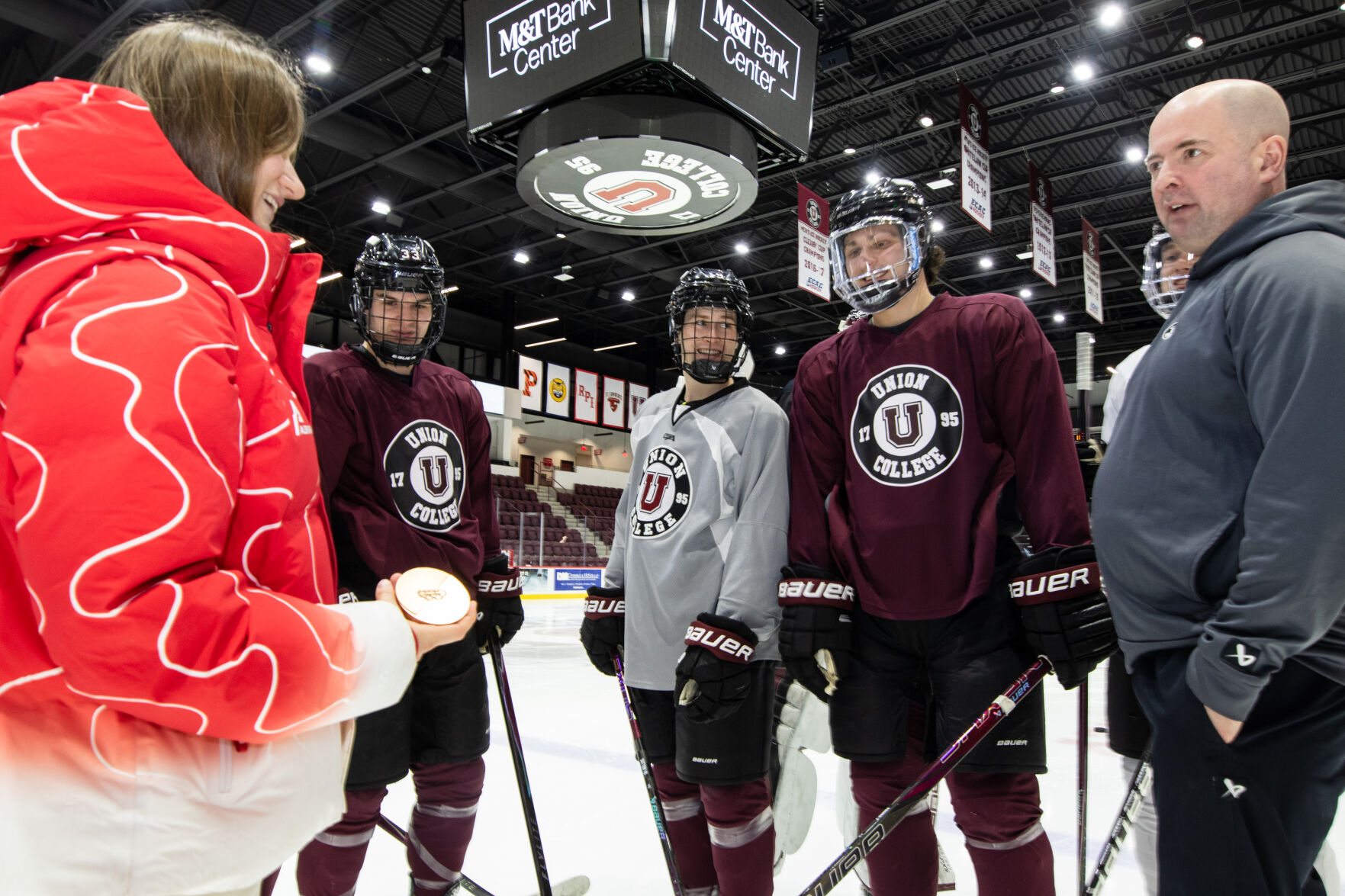 Union College goalie Monja Wagner's medal at Winter Olympics | Local ...
