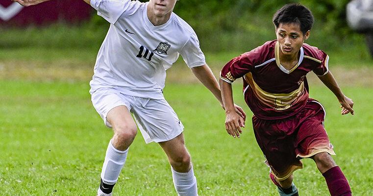 Notre Dame-Bishop Gibbons boys’ soccer continues to learn in 1-0 win ...