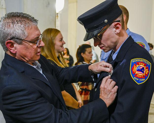 Images: Schenectady Fire Department promotions and swearing-in ceremony ...