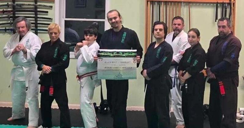 Martial artist successfully completes black belt test | Leader Herald ...