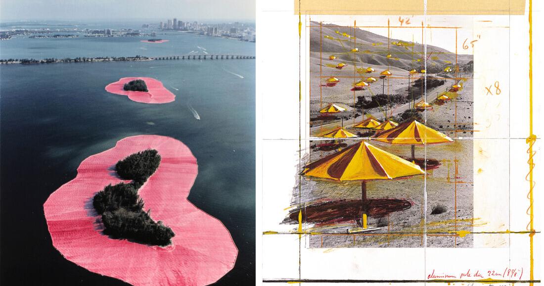 Exhibit reveals how Christo, Jeanne-Claude prepared huge projects ...
