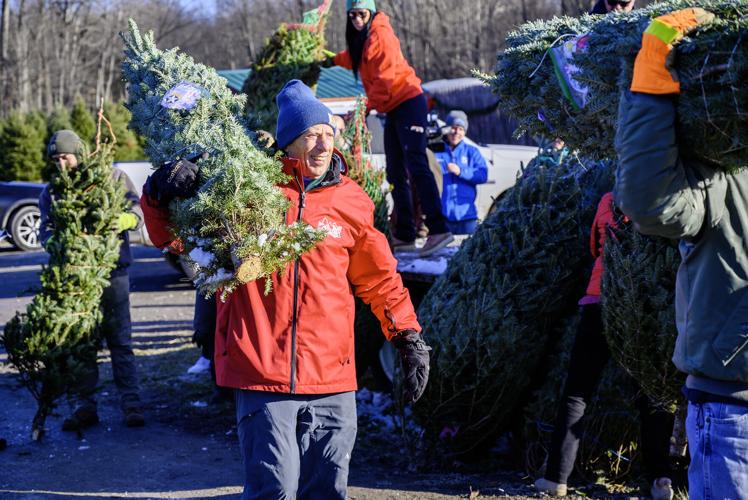 Ellms Farms, FedEx Trees for Troops in 9 photos | Business ...