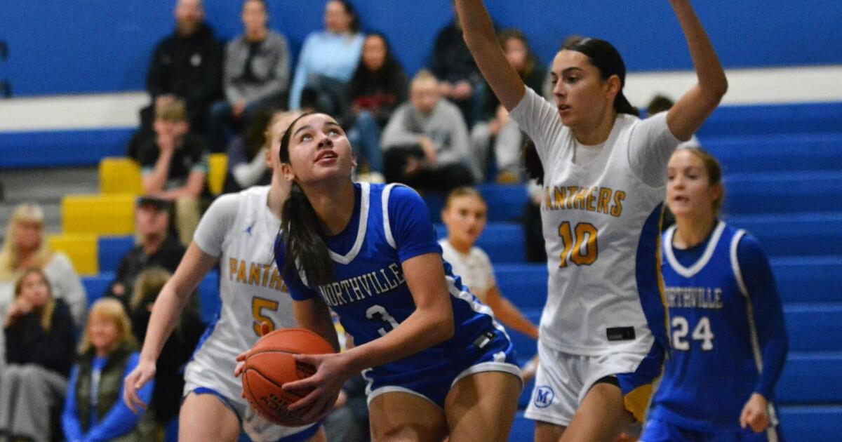 Mayfield girls' basketball vs. Northville in 7 photos | High School ...