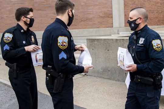 Photo Gallery: Organization donates snacks, essential items to ...