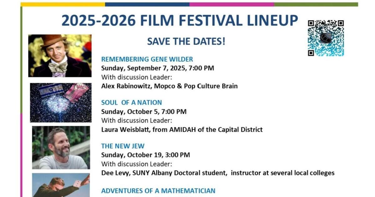 Annual Schenectady JCC Film Festival returns next weekend | Life & Arts ...