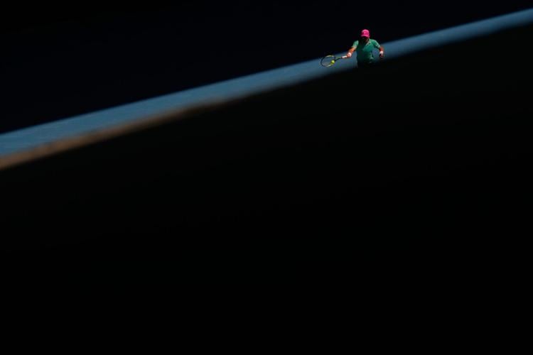 Australian Open photos show shafts of light at Melbourne Park | Sports ...