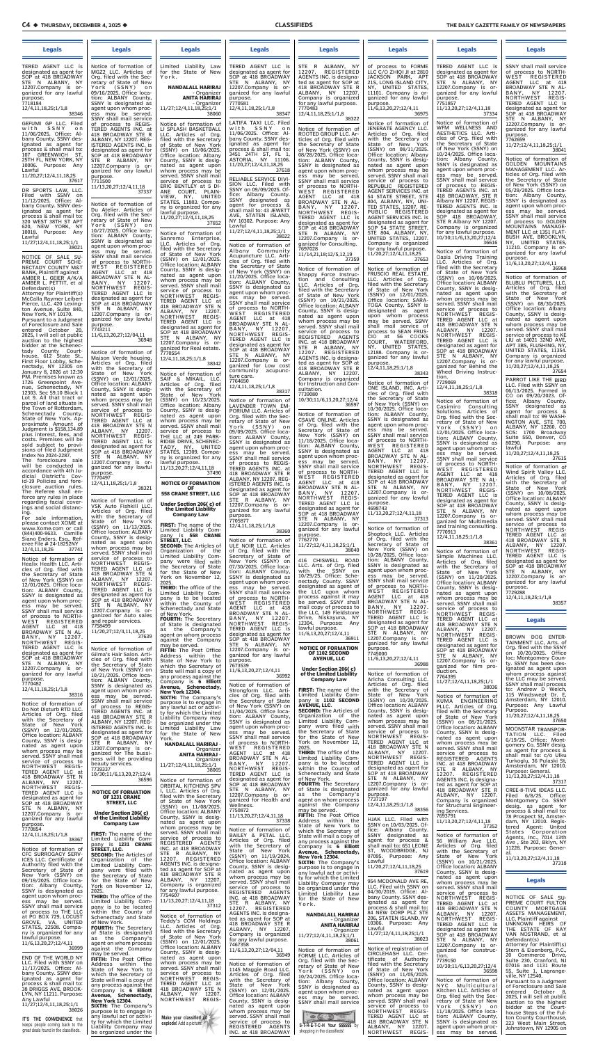 Page C4 | The Recorder e-Edition | dailygazette.com