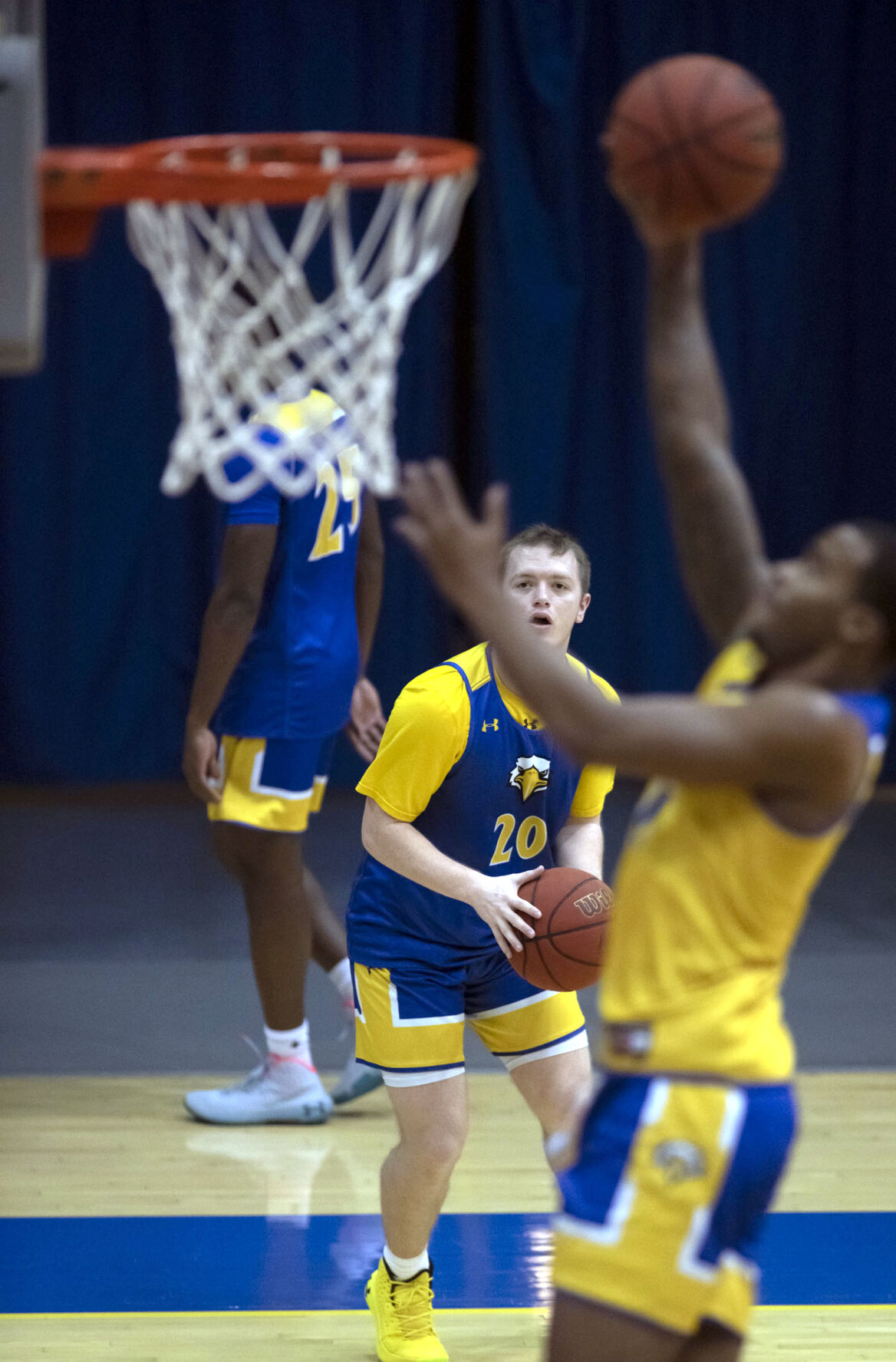 Rice inspiring on and off the court: Golden Eagles star thriving at ...