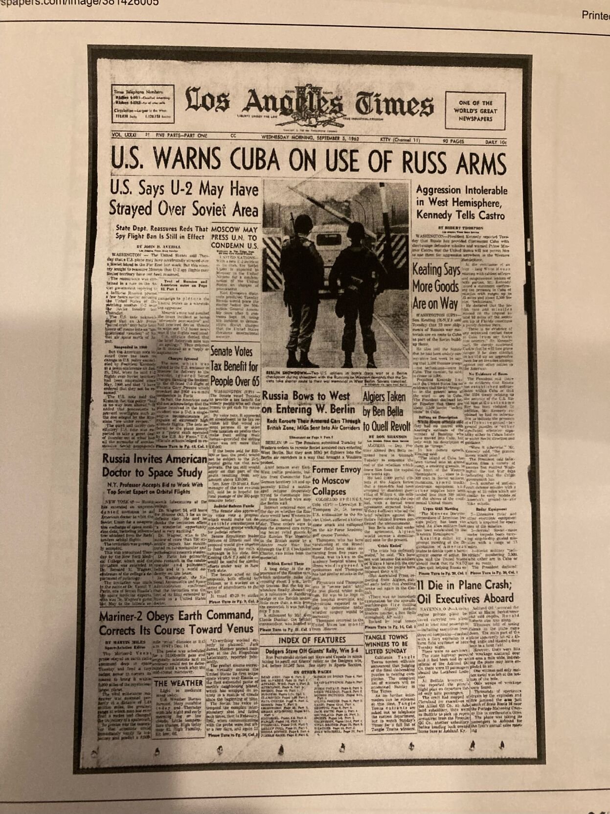 Ashland Oil plane crash, 60 years later | News | dailyindependent.com