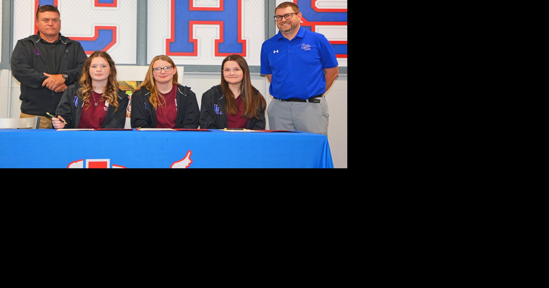 Lewis JROTC rifle team members sign with Schreiner | News ...