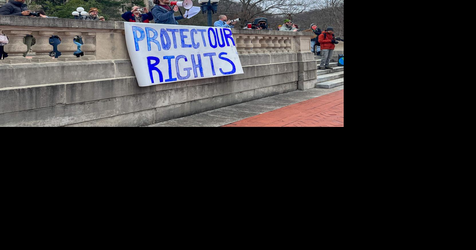 Protest gathers at Ky. Capitol to push back against Trump orders | News ...