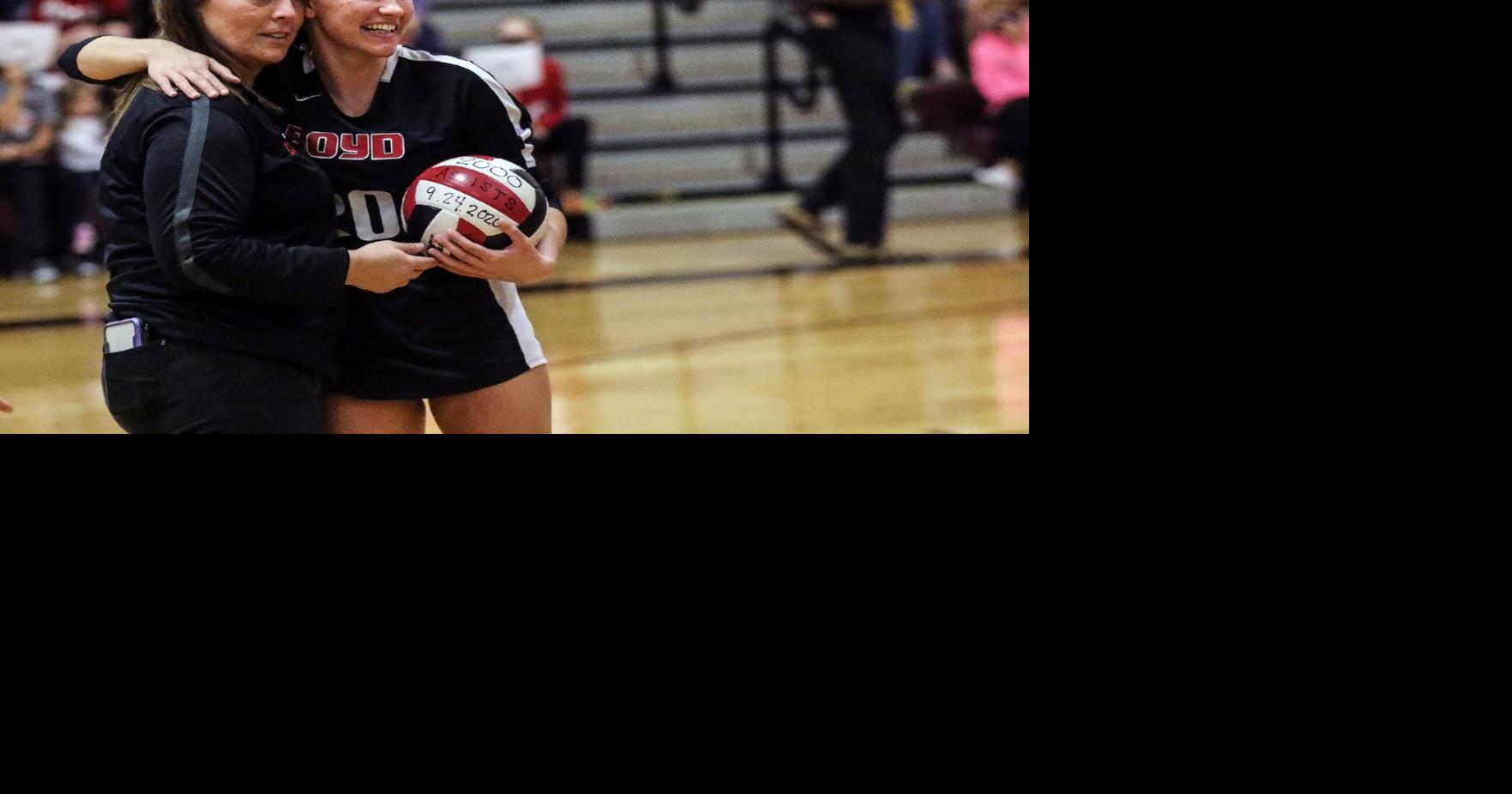 A 2K for Baker: Boyd setter hits milestone in sweep of Ashland | Sports ...