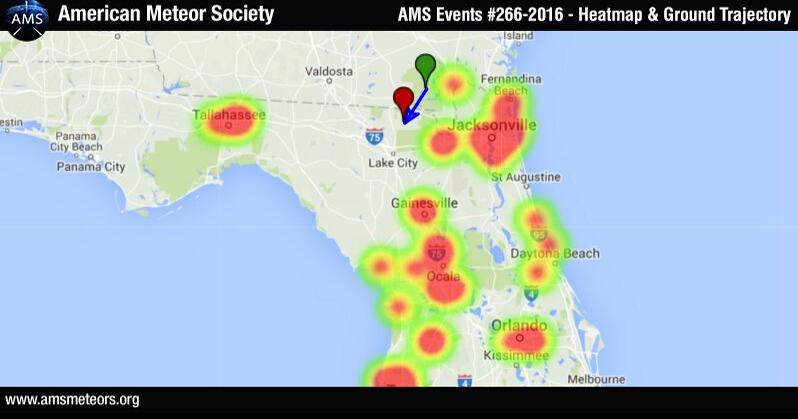 Meteorite fireball burns through South Georgia, Florida skies ...