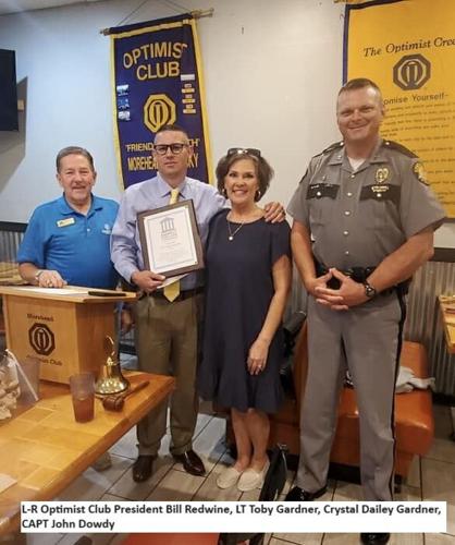 Morehead Optimist Club recognizes KSP Lieutenant | News ...