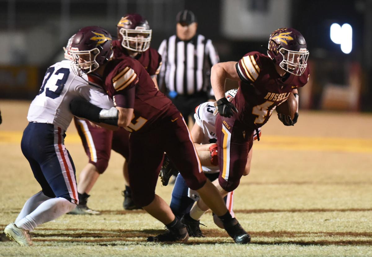 Class 3A playoffs — Broken records, big plays for Russell: Red Devils ...