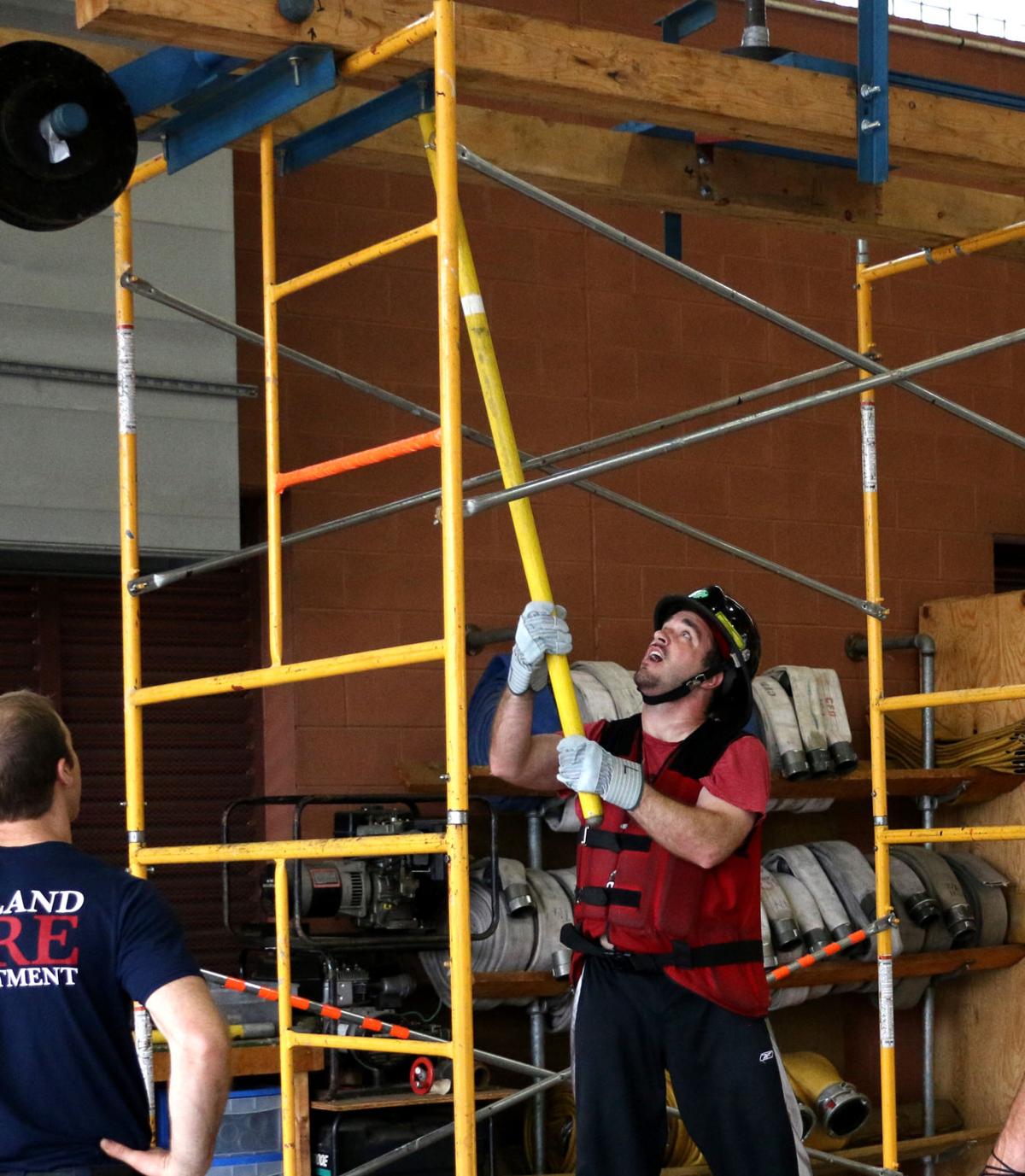 Firefighter applicants complete physical agility test | News ...