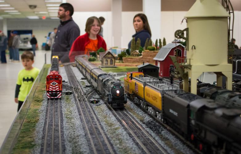 Rolling down the track at the model railroad show | News ...