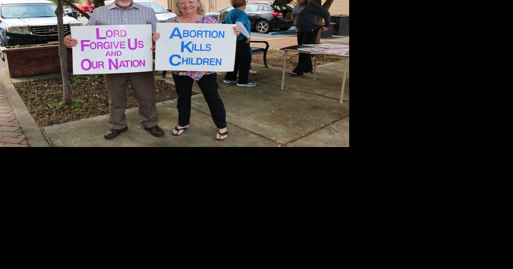 Pregnancy Center hosted "pro-life chain" on Sunday | News ...