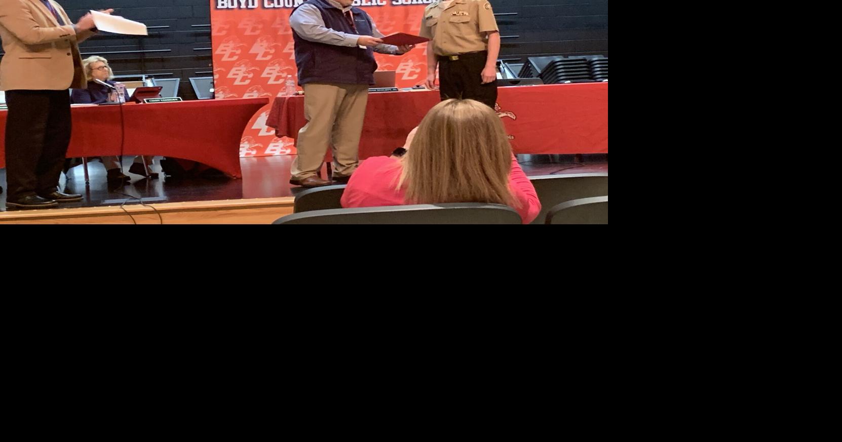 Navy JROTC student recognized at Boyd | News | dailyindependent.com