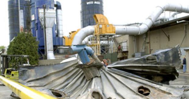 Silo filled with sawdust explodes at Wood Mode | News | dailyitem.com